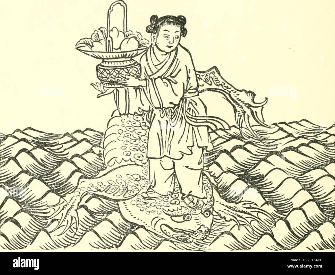 . The mythology of all races. Fig. 50. Chang Kuo Yeh Fa-shan who Chang ...