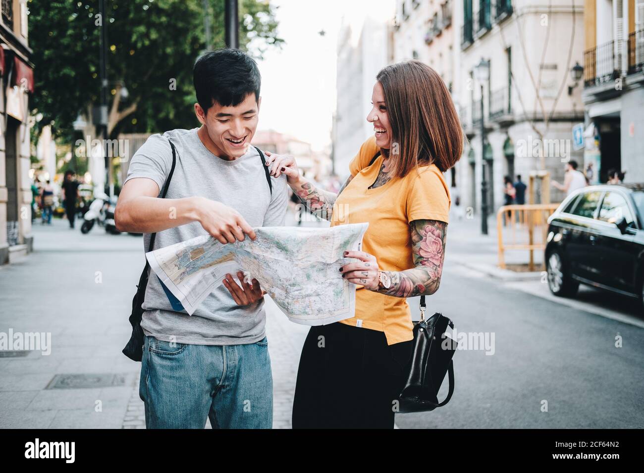 Positive map hi-res stock photography and images - Alamy