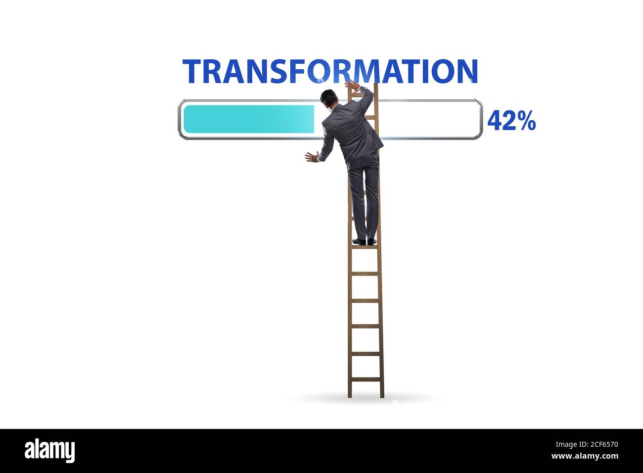 Concept of the corporate business transformation Stock Photo - Alamy