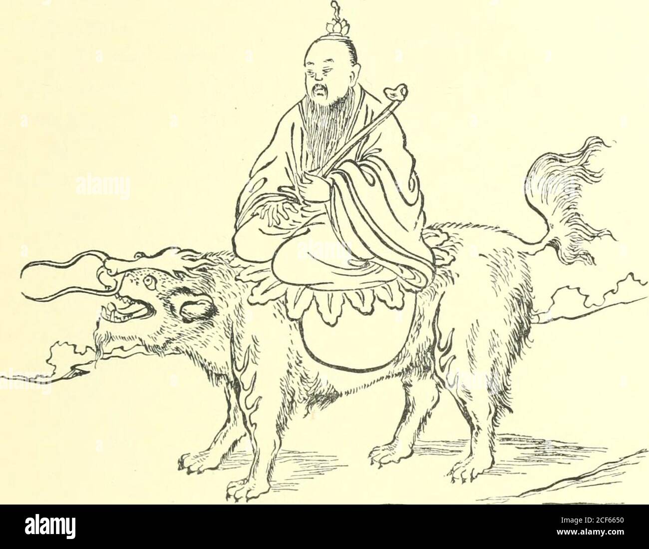 . The mythology of all races. Fig. 38. The Taoist TrinityTien Pao, Ling ...
