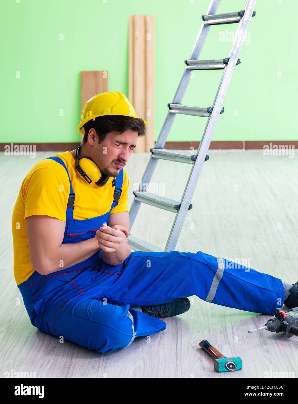 Workplace strain construction hi-res stock photography and images - Alamy