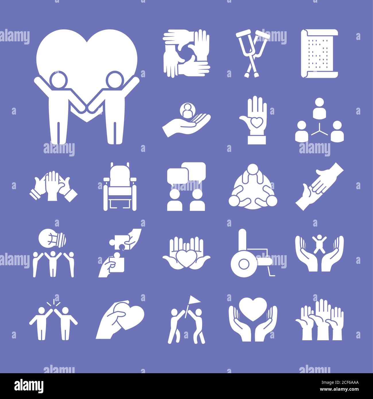 Diversity and inclusion icon Stock Vector Images - Alamy