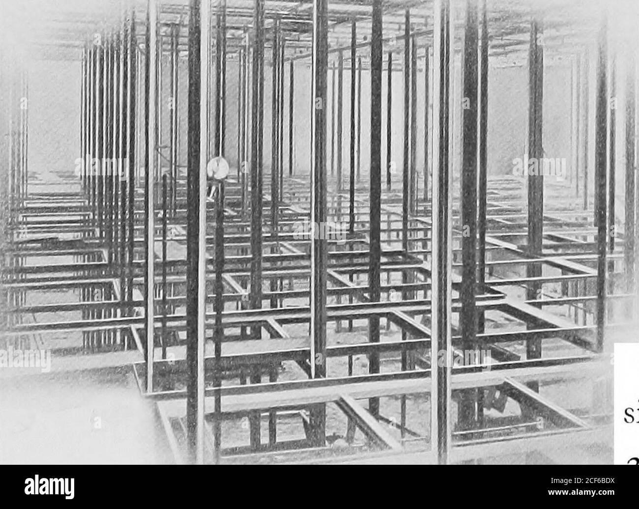 . Metallic book stacks and furniture for libraries; metallic filing ...