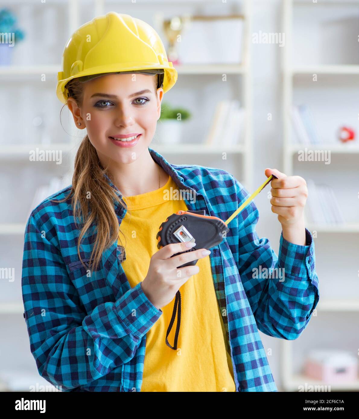 Funny tools for measurement hi-res stock photography and images - Alamy