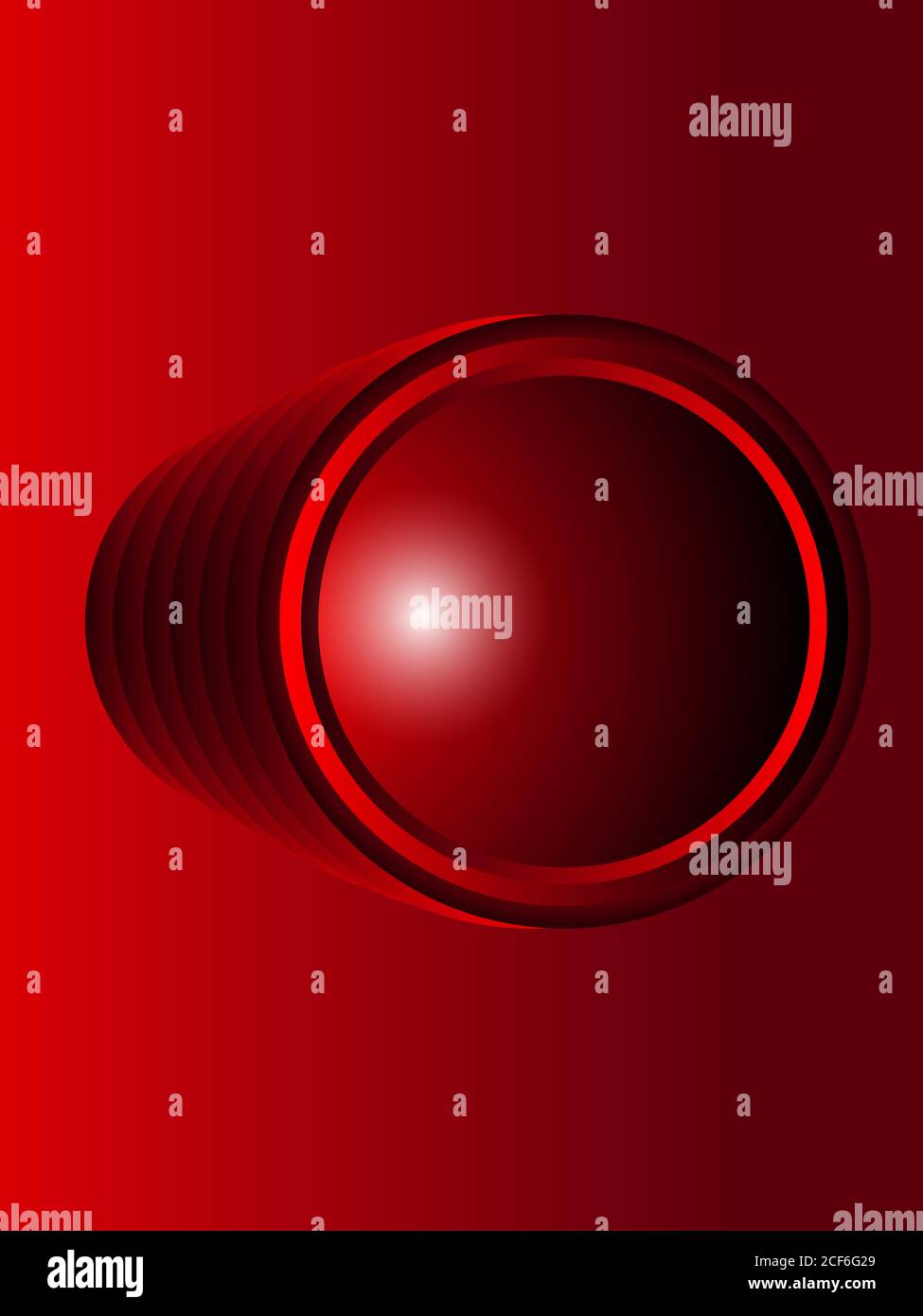 Modern red light 3D illustration Stock Photo - Alamy