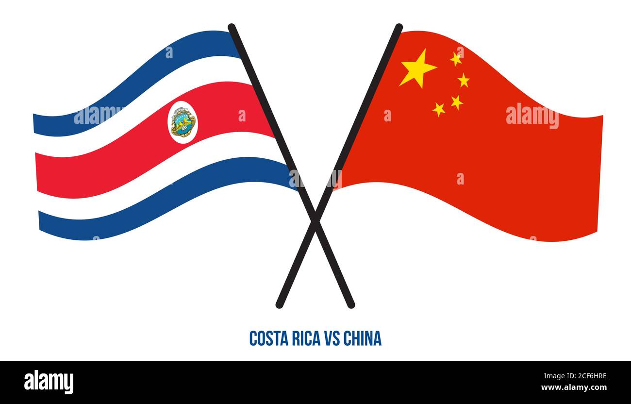 China vs costa rica Stock Vector Images - Alamy