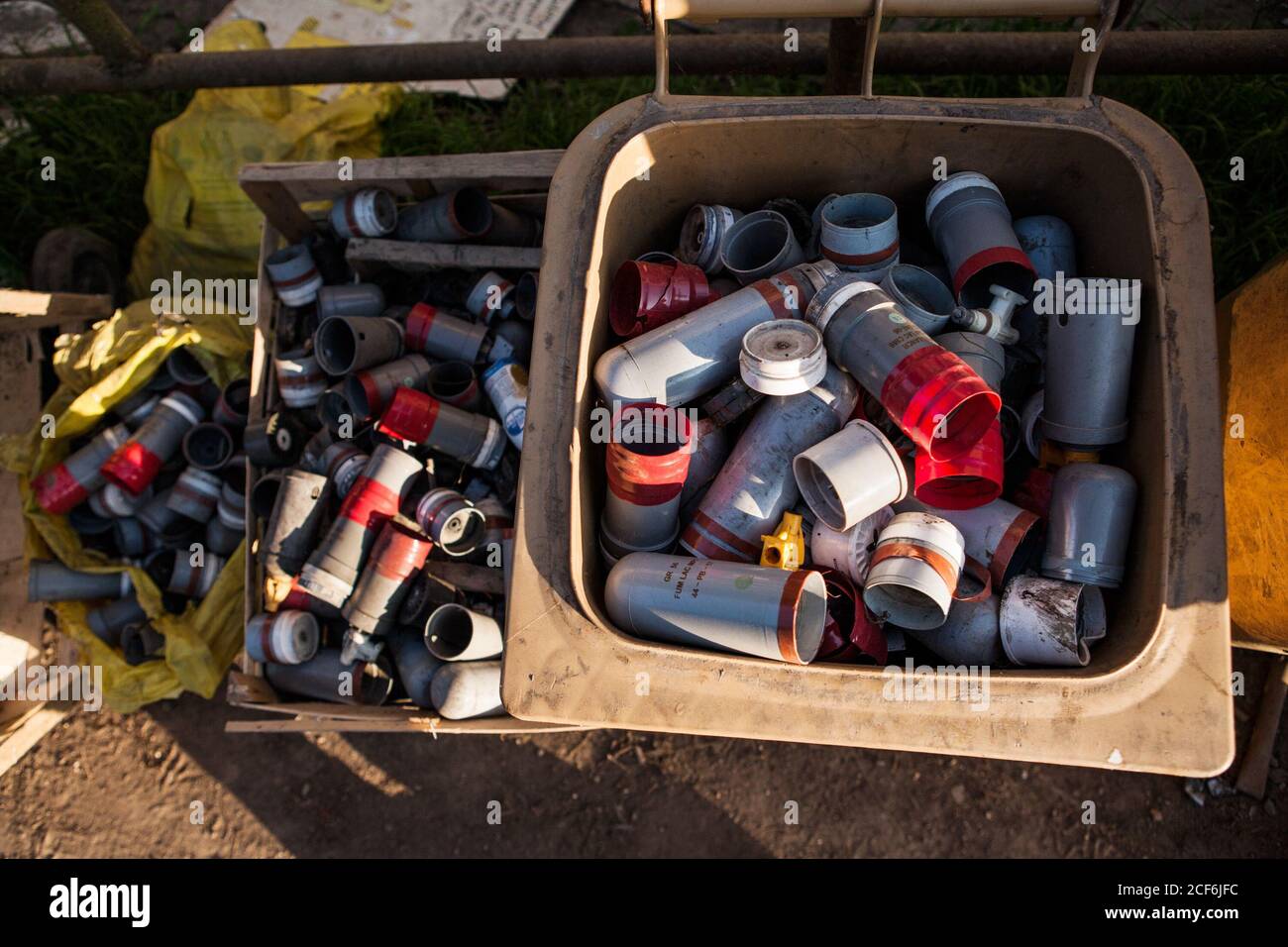 Tear gas bottles hi-res stock photography and images - Alamy