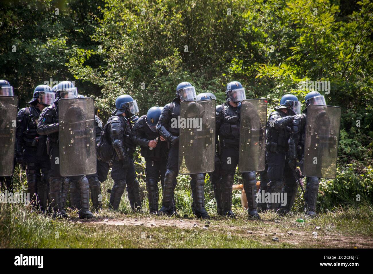 Anti riot police hi-res stock photography and images - Alamy
