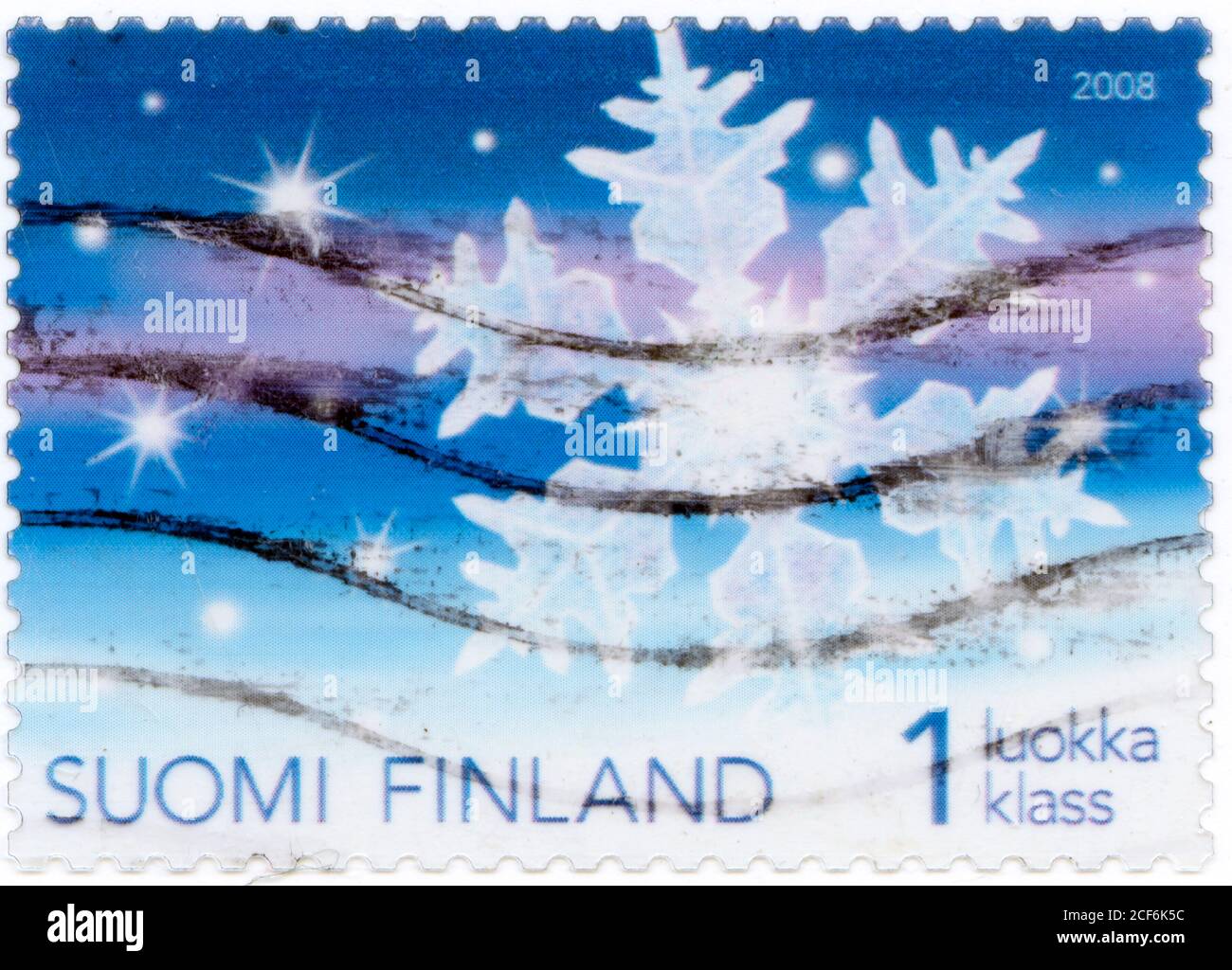 Postage stamp from Finland in the Weather and weather phenomena series ...