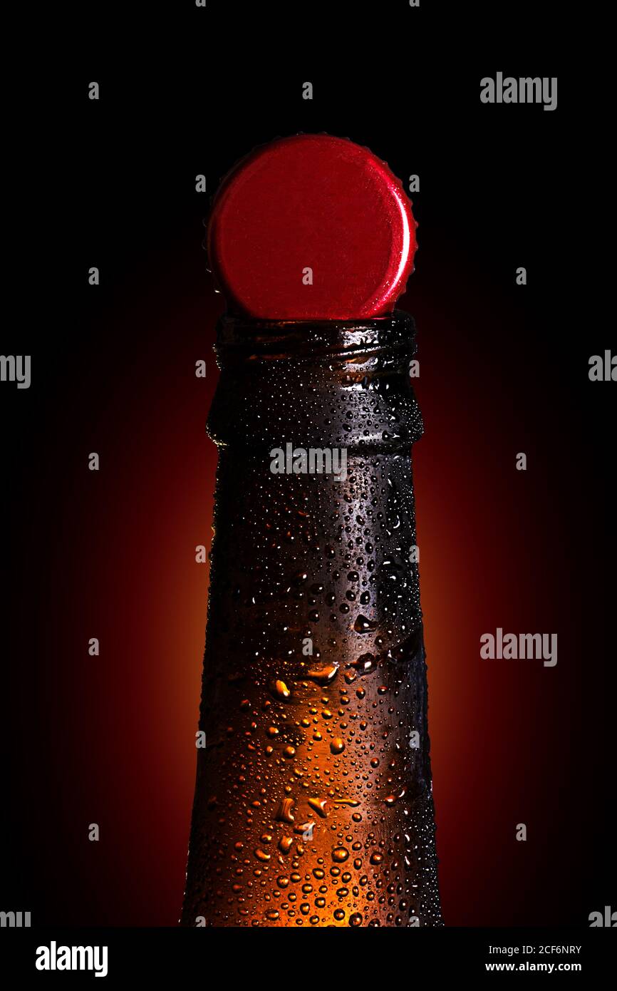 Fizzy beer bottle hi-res stock photography and images - Alamy