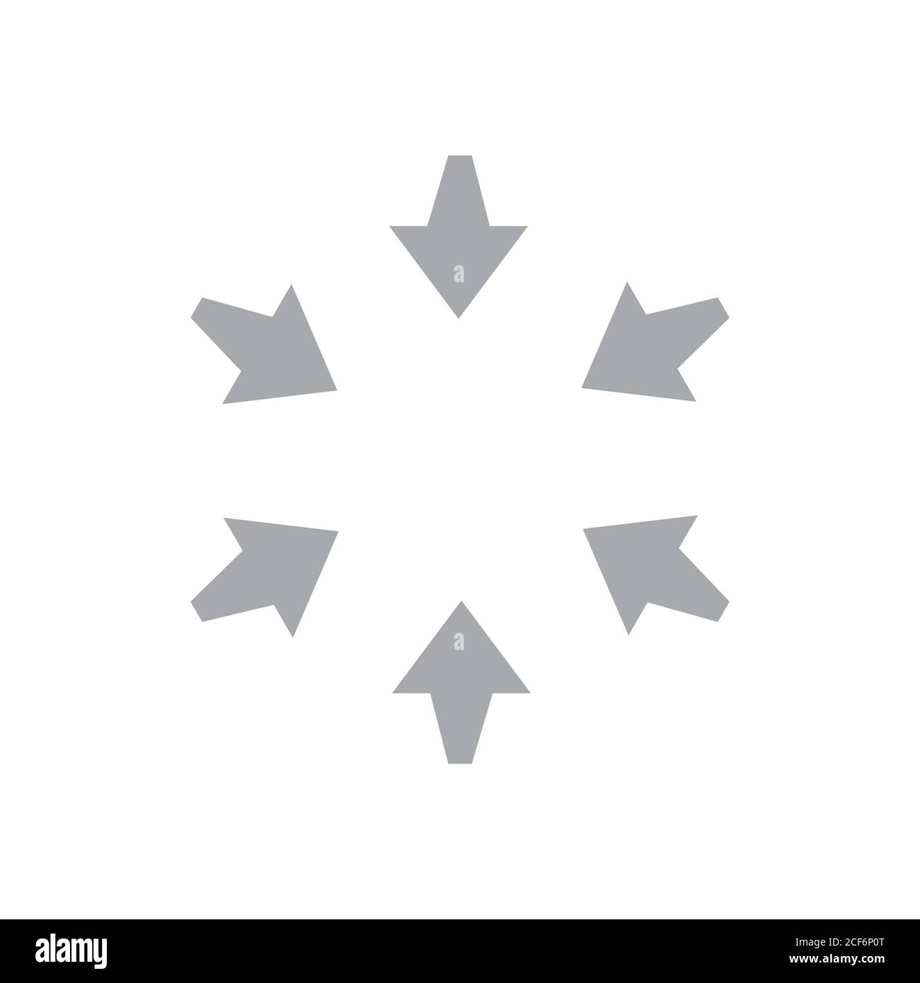 arrow pointing swirl geometric symbol vector Stock Vector Image & Art ...