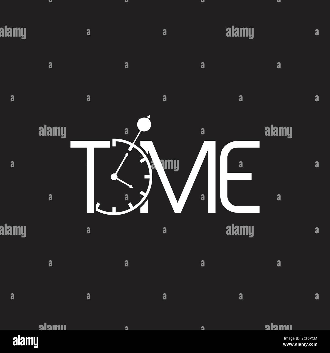 text time watch symbol decoration vector Stock Vector Image & Art - Alamy