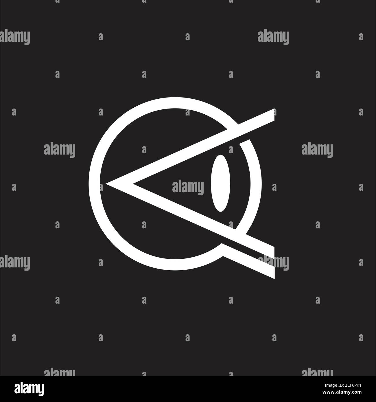 Monogram eye Stock Vector Images - Alamy