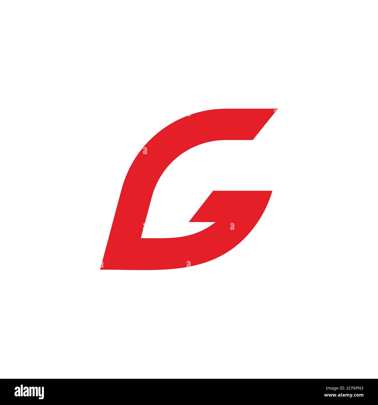 letter g geometric arrow up line motion symbol logo vector Stock Vector ...
