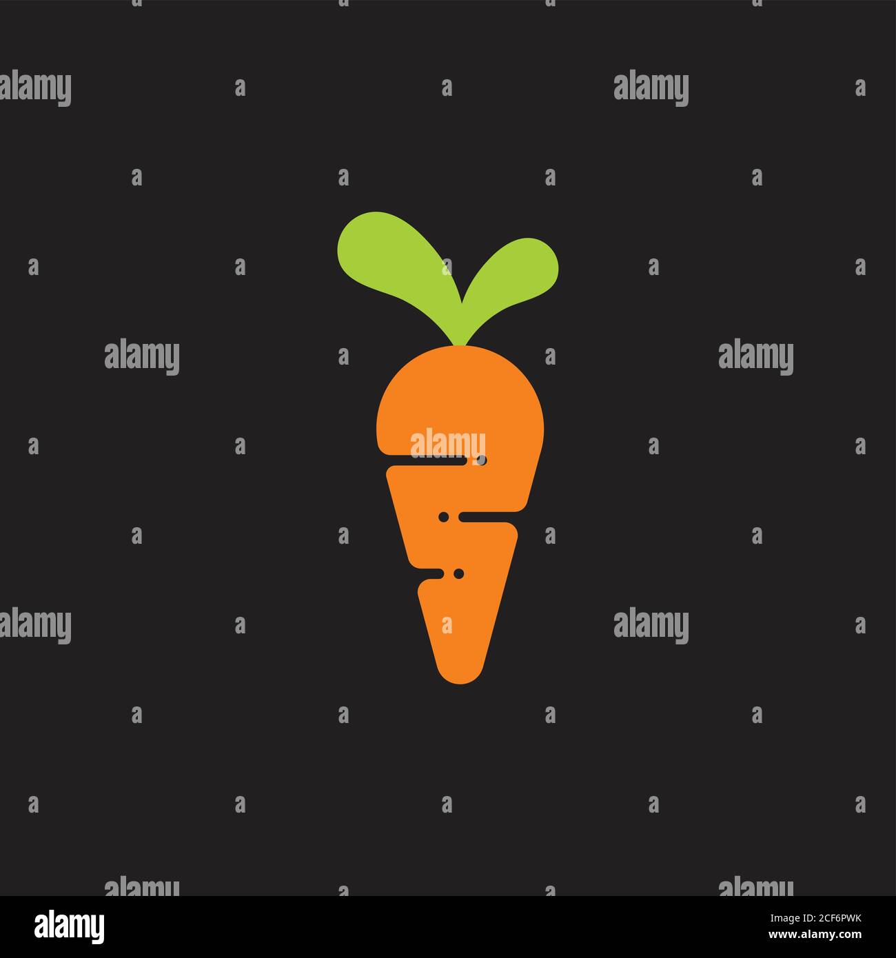 Carrot simple drawing Stock Vector Images - Alamy