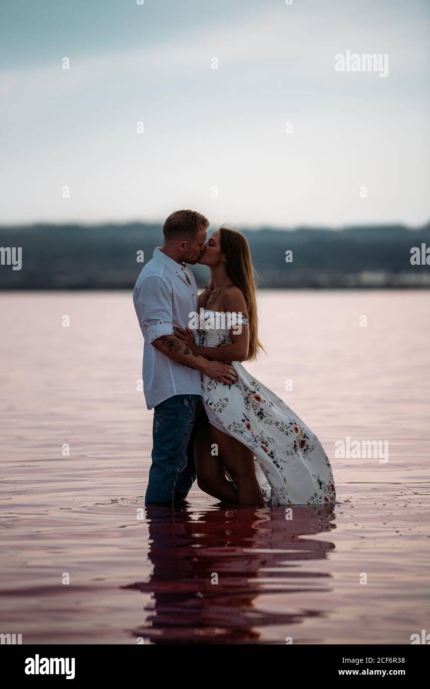 Water kissing sand High Resolution Stock Photography and Images - Alamy