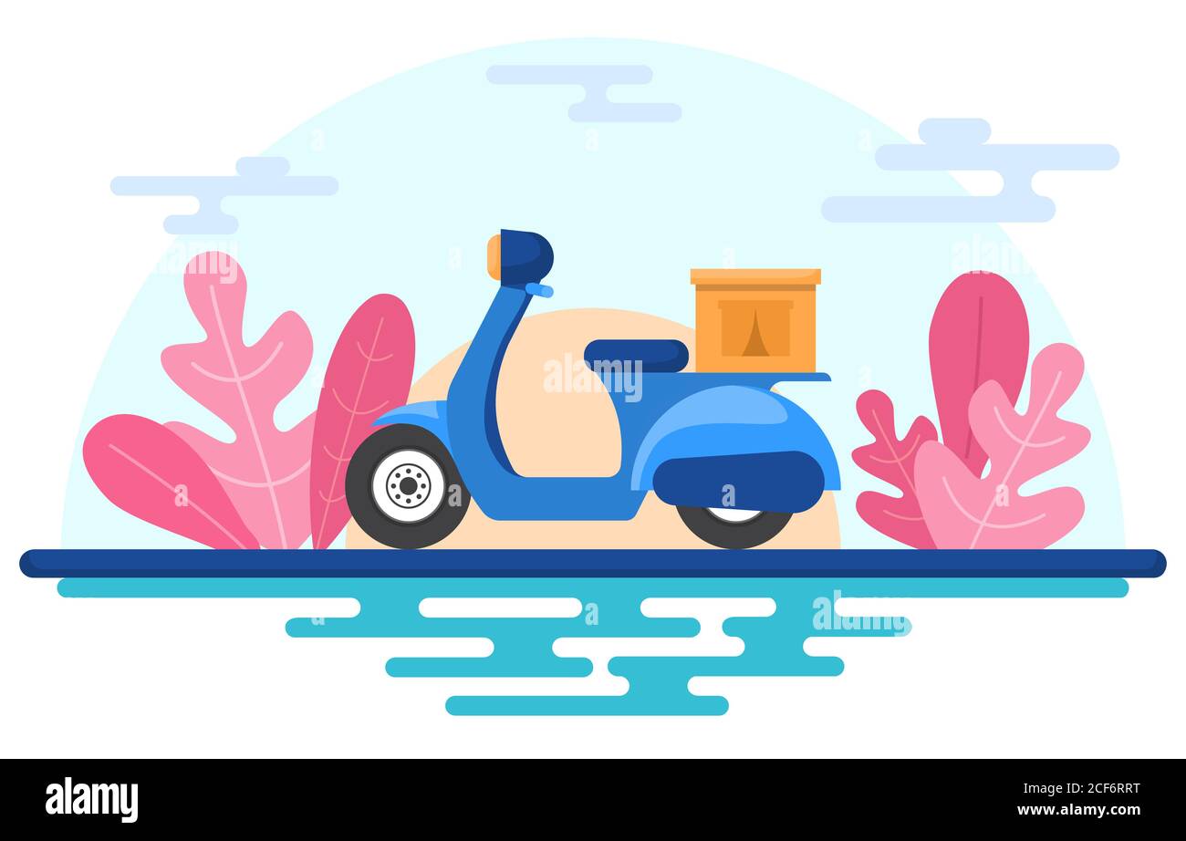 Motorcycle distribution Stock Vector Images - Alamy