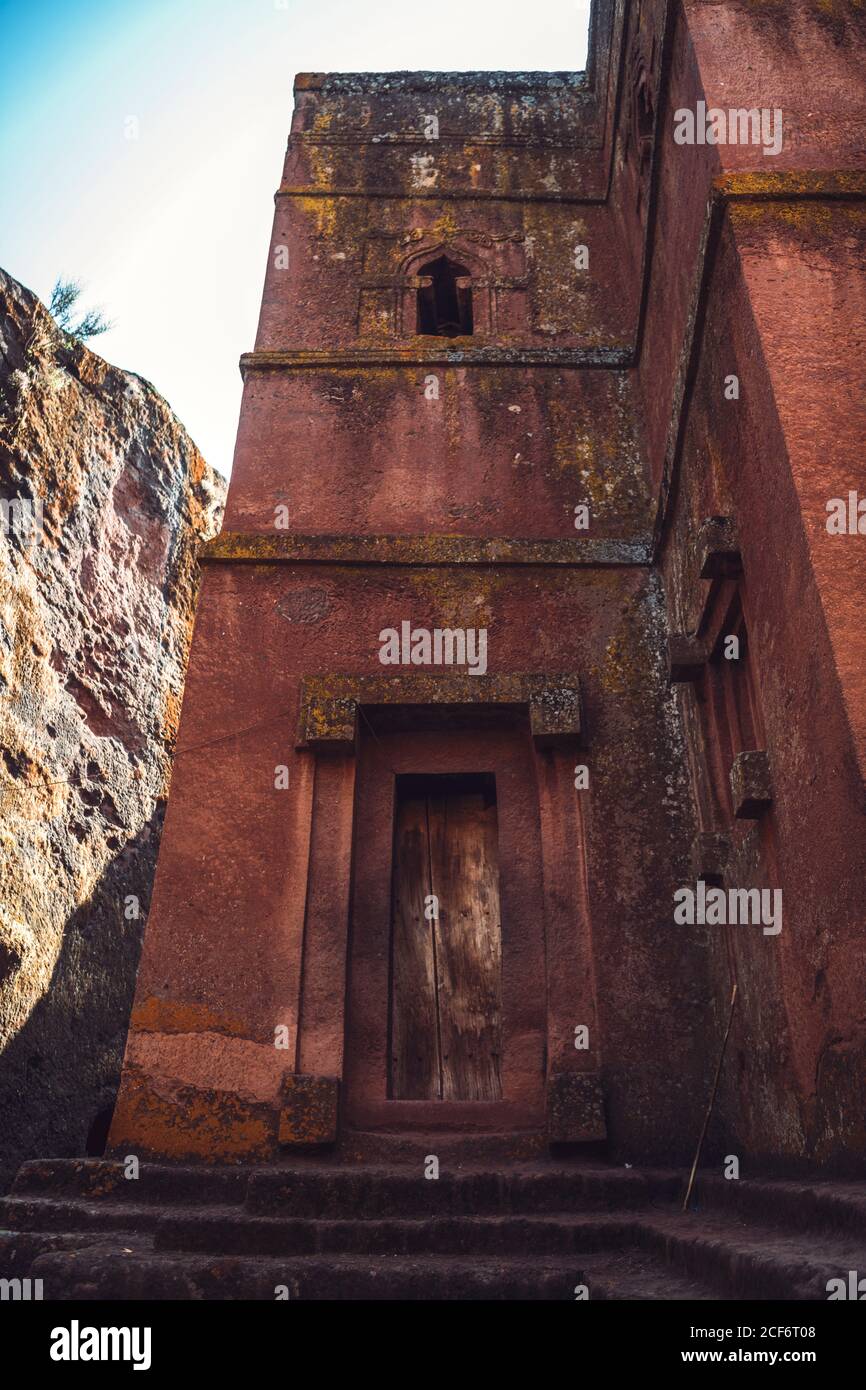 One of the Rock-hewn churches in Lalibela, Ethiopia Stock Photo - Alamy