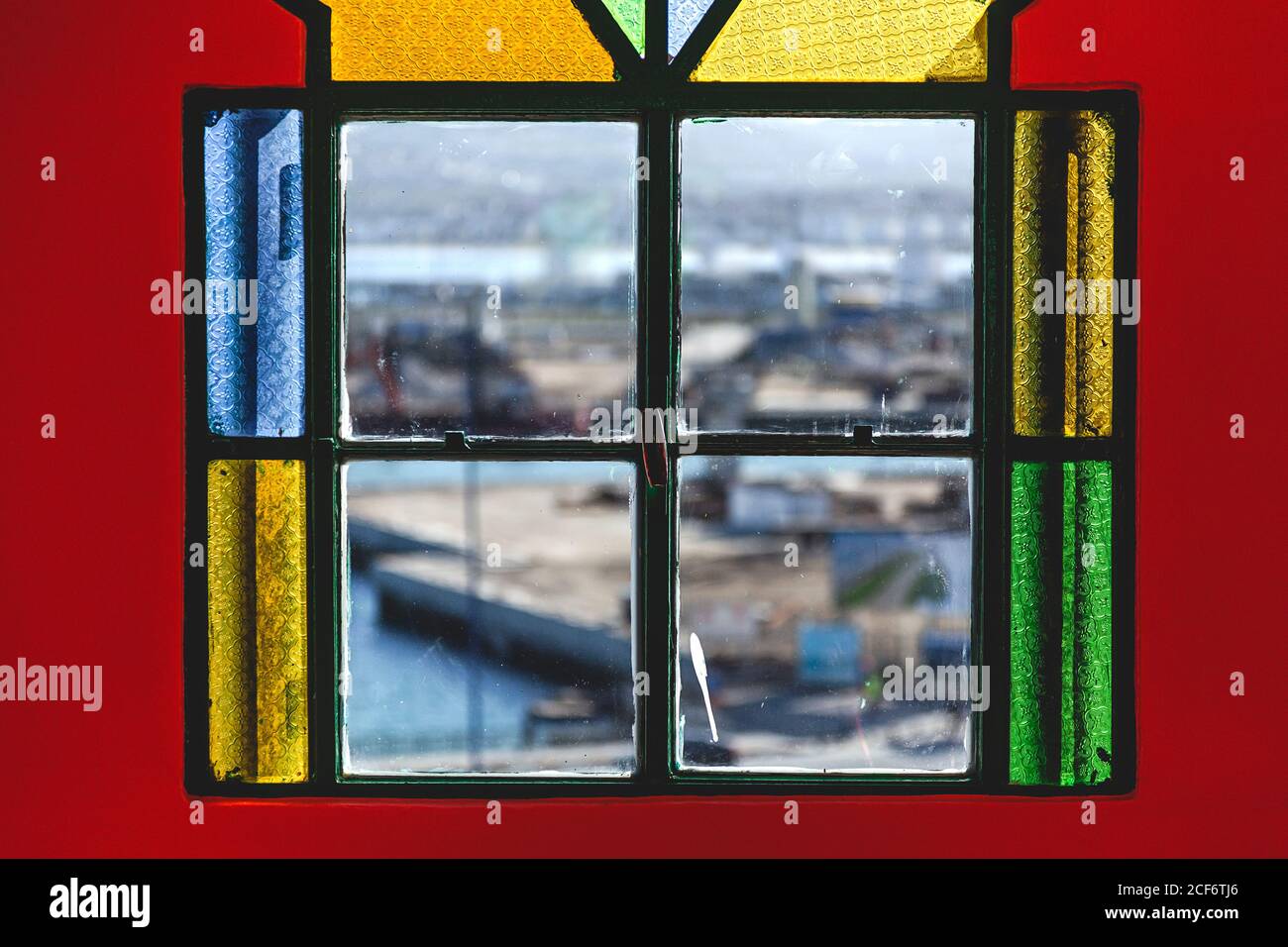 Typical building and details of Arab architecture. Doors, windows ...