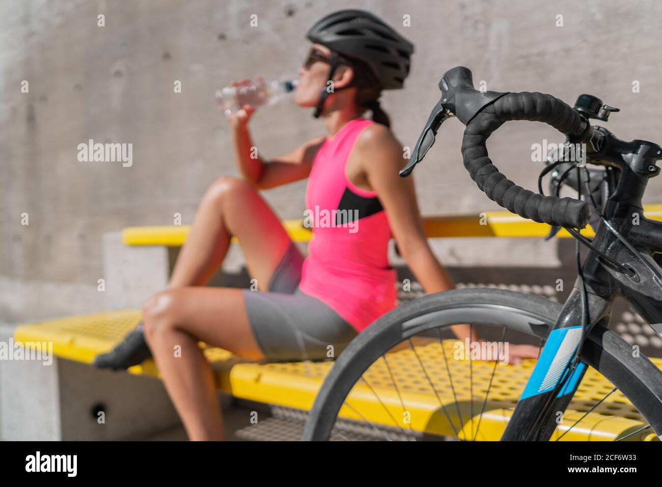 Very tired cyclist hi-res stock photography and images - Alamy