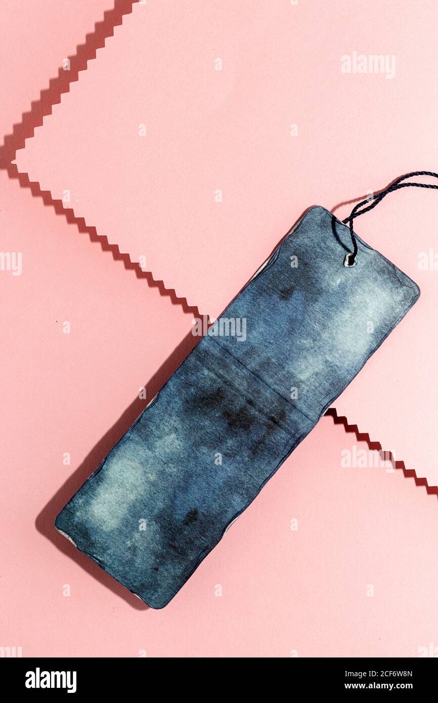 Cardboard labels for price or advertising on colorful background. Flat ...