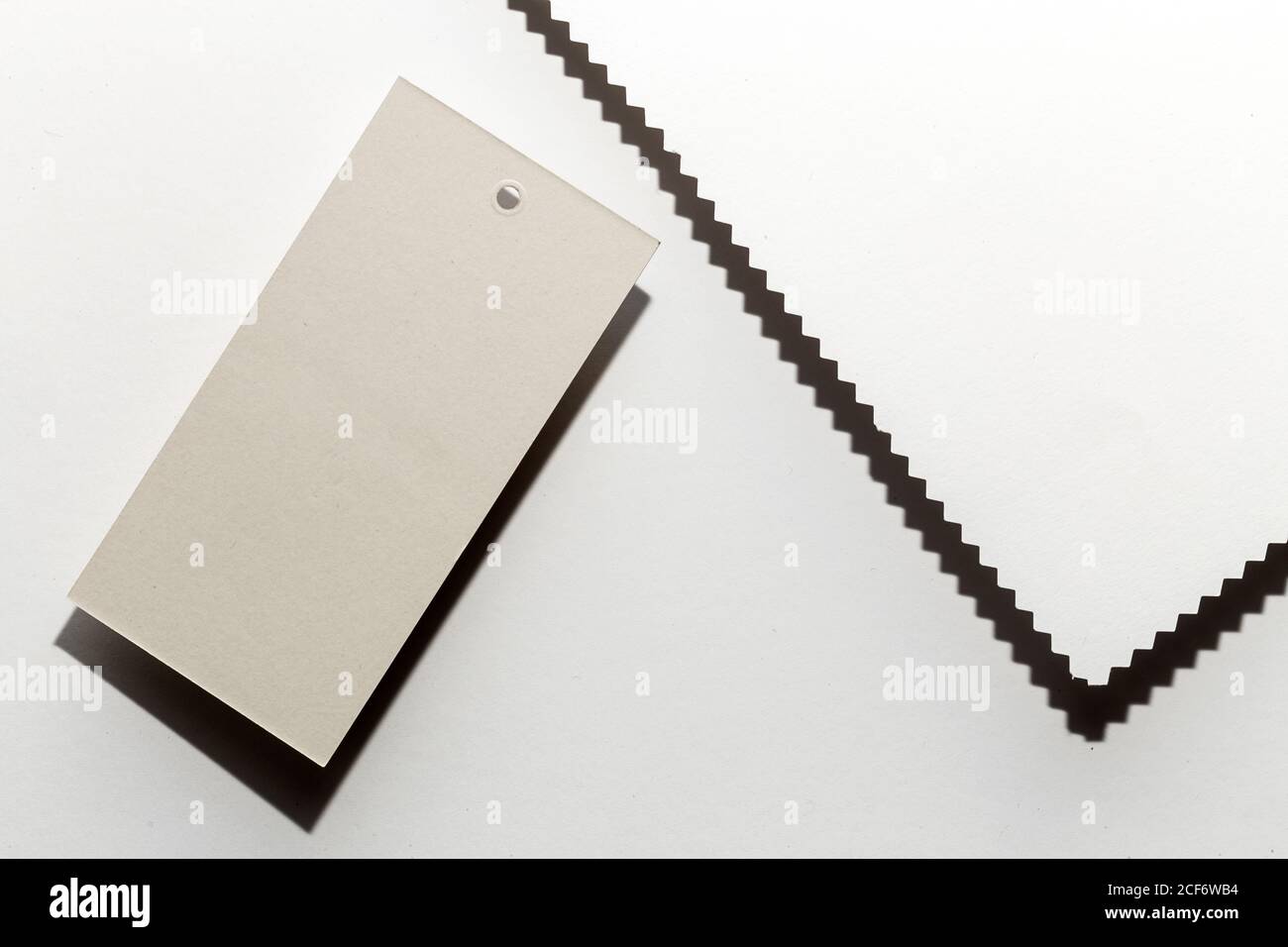 Cardboard labels for price or advertising on colorful background. Flat ...