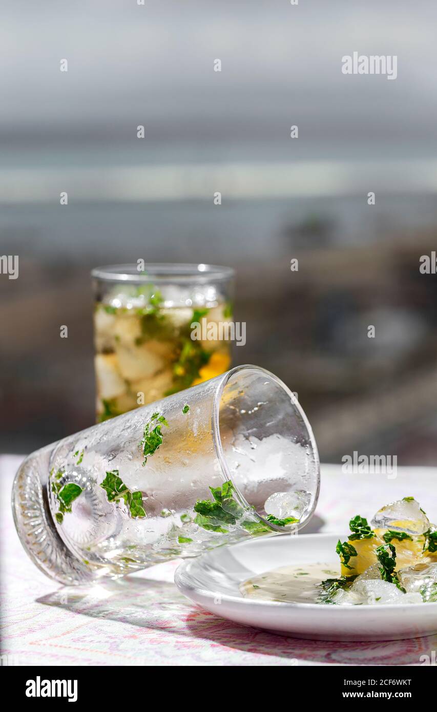 Spilled tea hi-res stock photography and images - Alamy