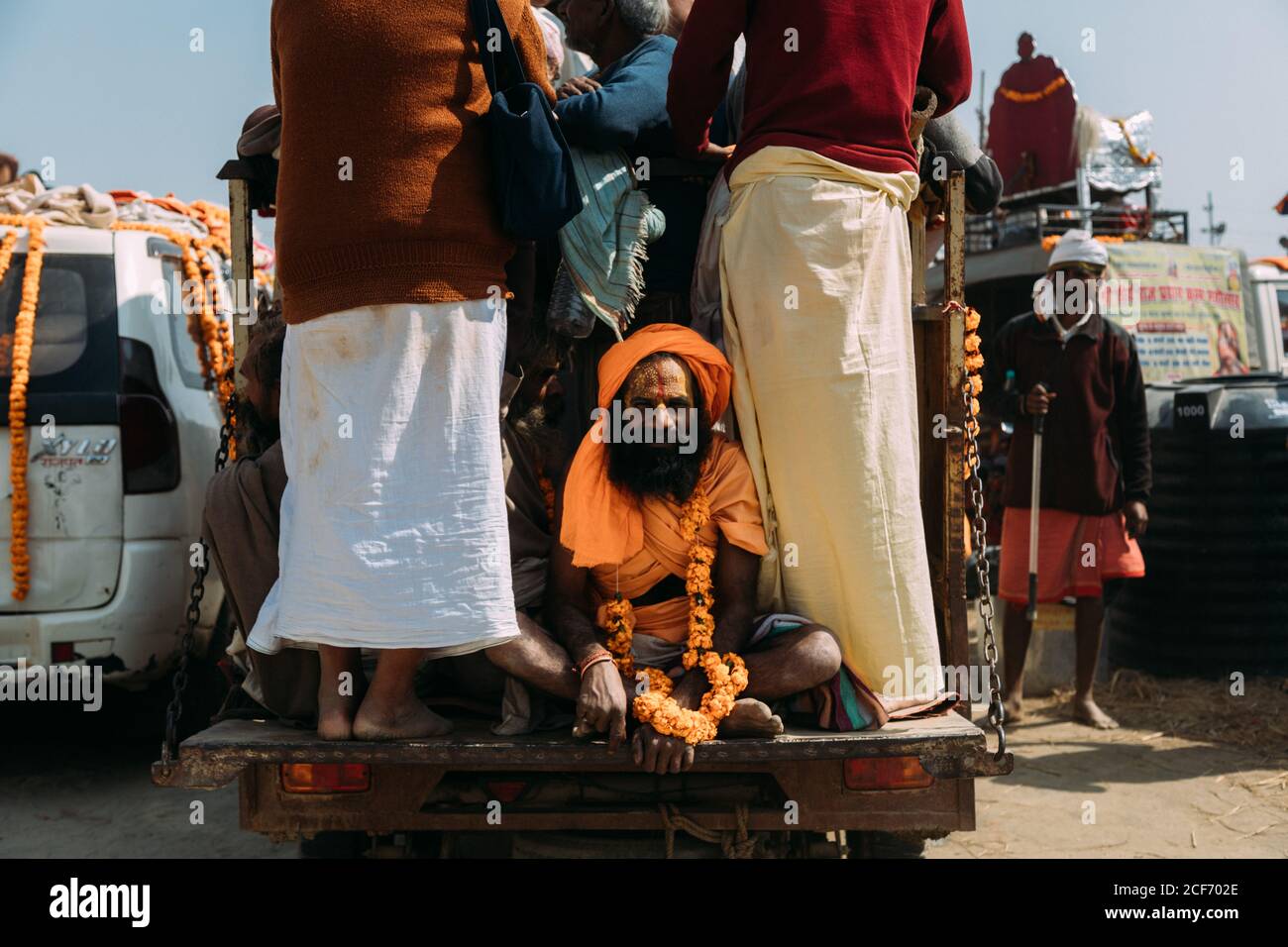 Festive procession carts where man sitting hi-res stock photography and ...