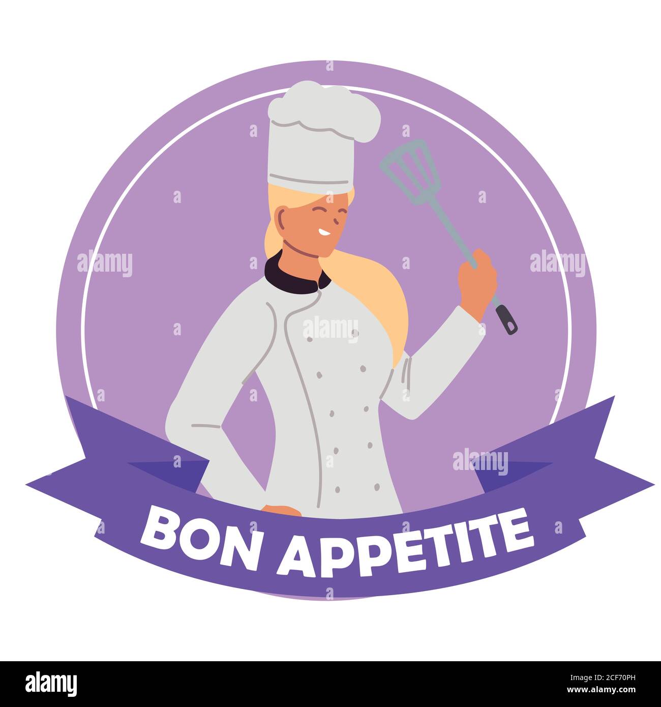 Female Chef Logo