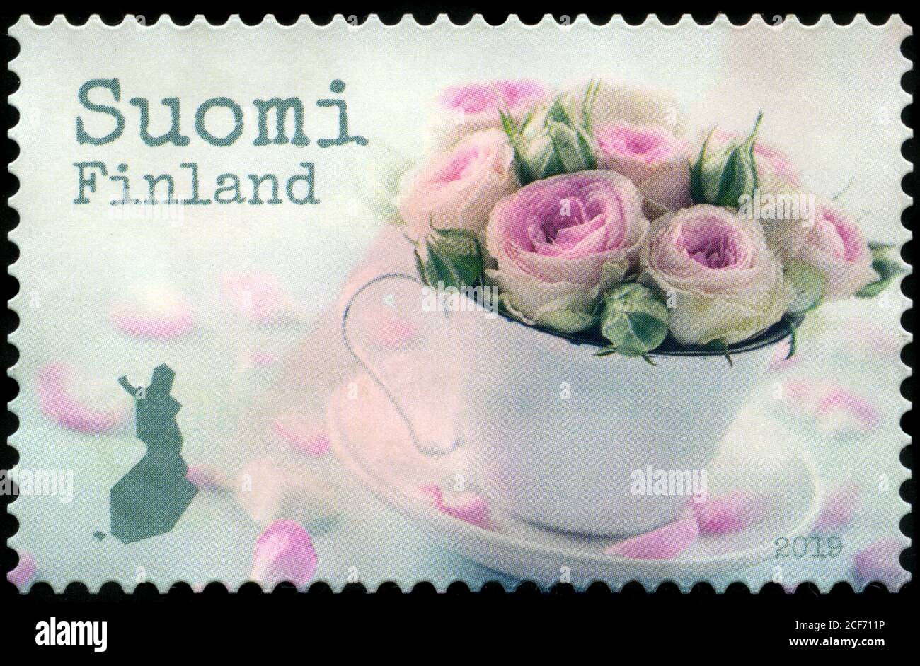 Postage stamp from Finland in the Greetings : Spring Flowers (2019 ...