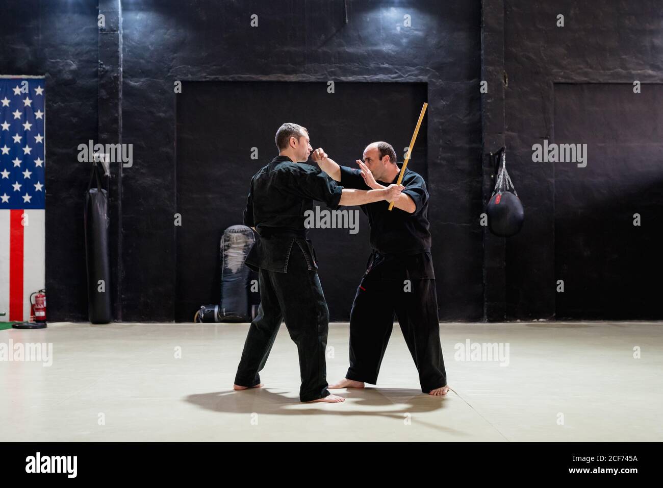 Stick Fight High Resolution Stock Photography and Images - Alamy