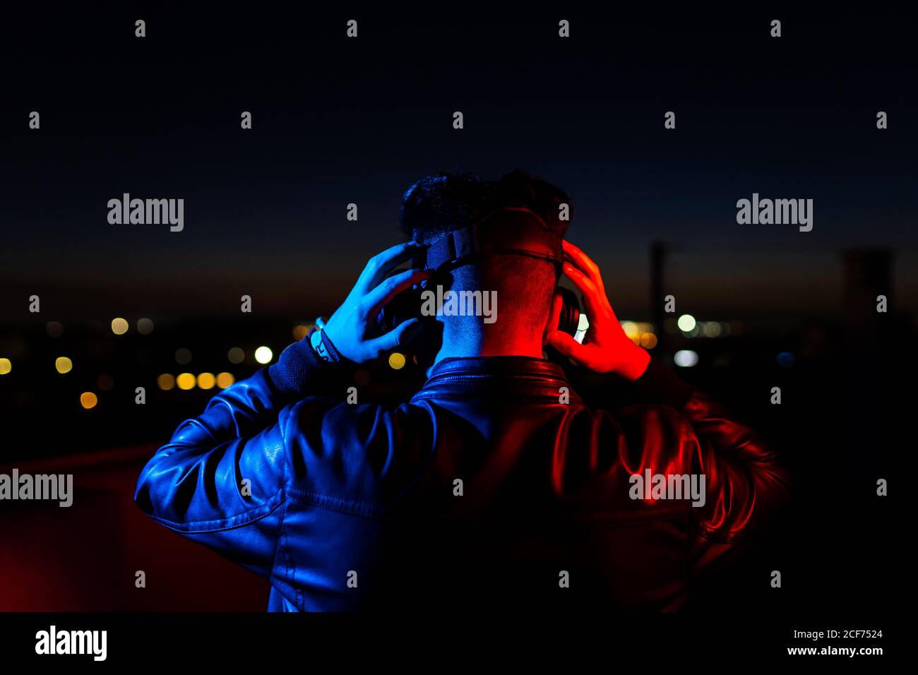 Red Leather Jacket High Resolution Stock Photography and Images - Alamy