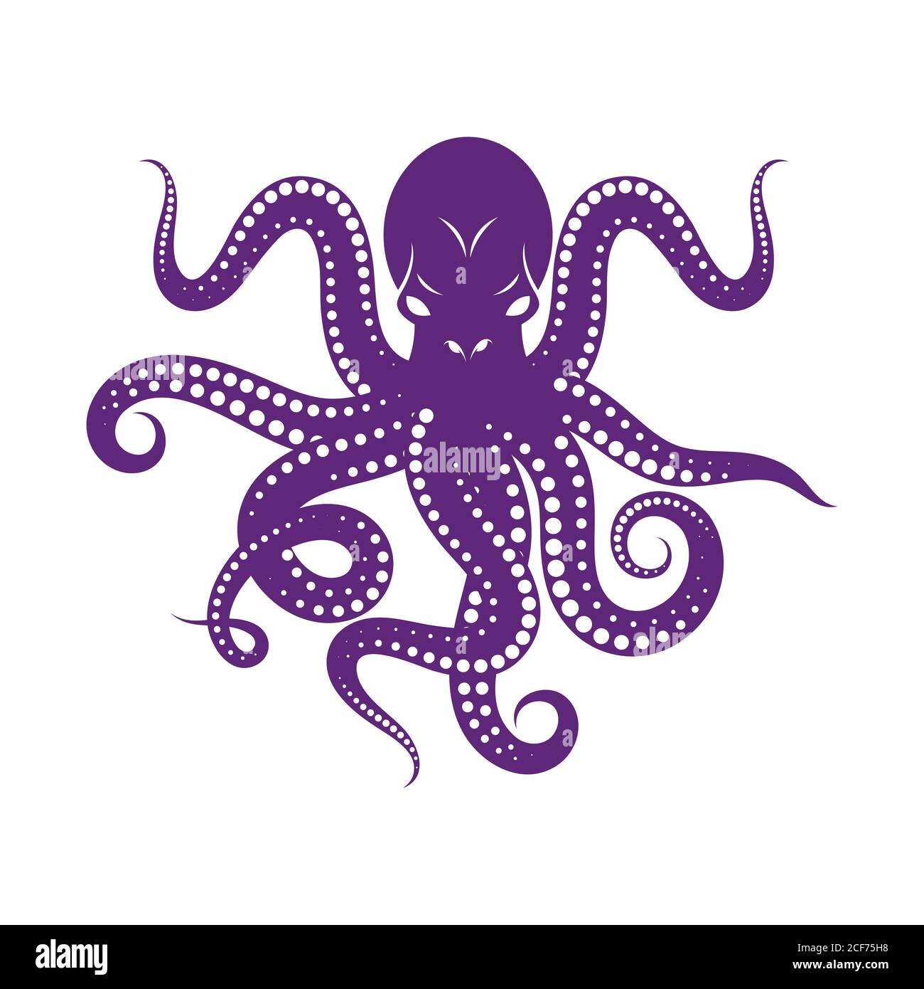 Abstract octopus vector vectors hi-res stock photography and images - Alamy