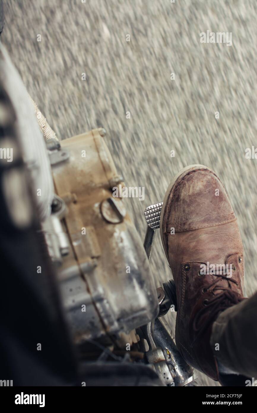 Pedal boot hi-res stock photography and images - Alamy