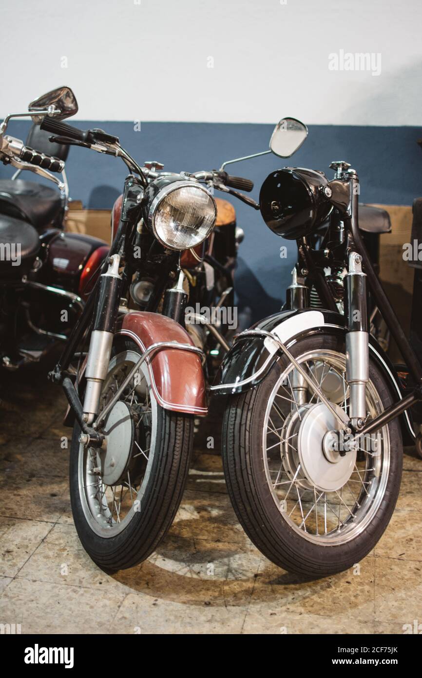 Old Motorbikes Vintage Motorcycles High Resolution Stock Photography ...