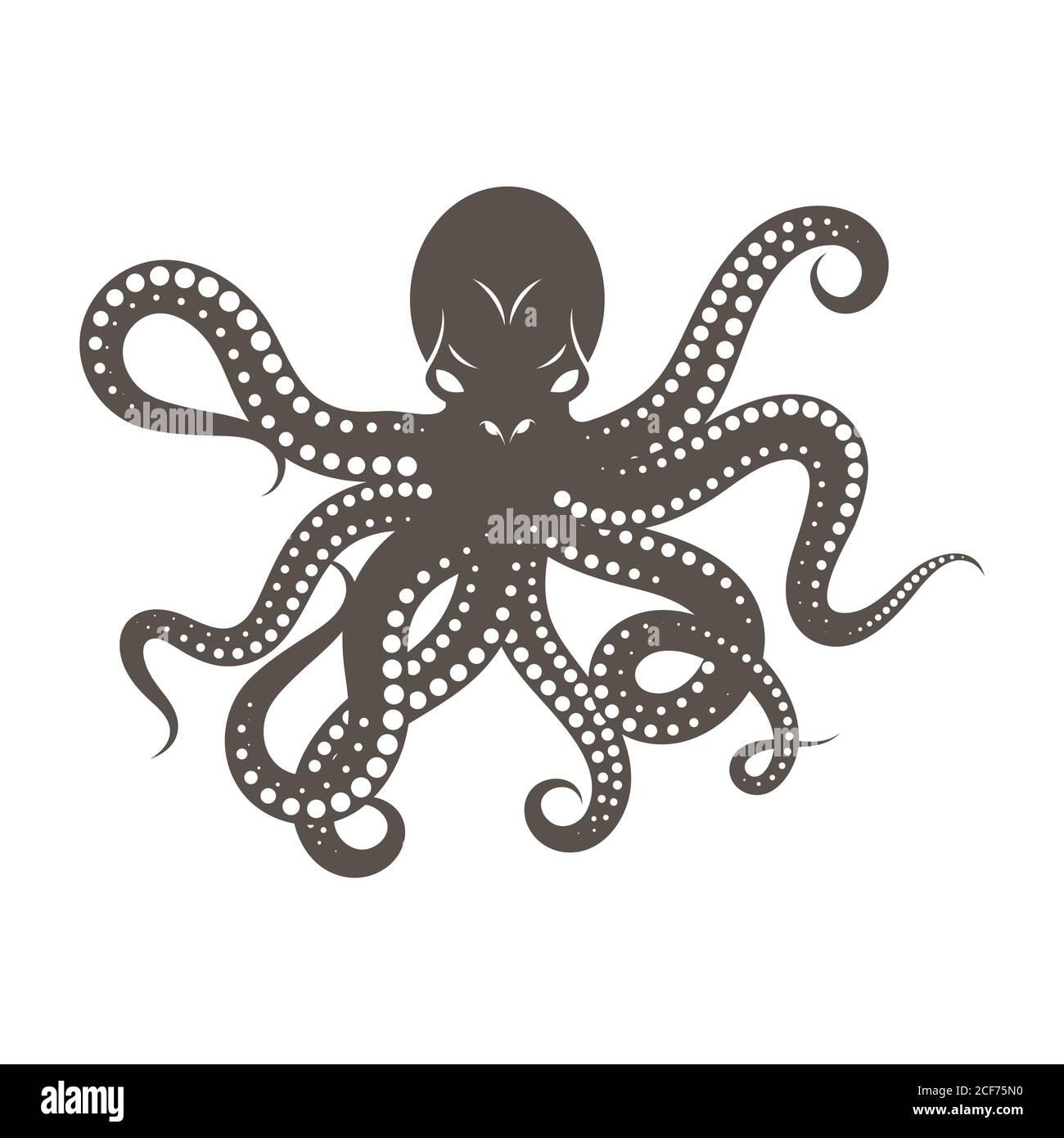 Abstract octopus vector vectors hi-res stock photography and images - Alamy