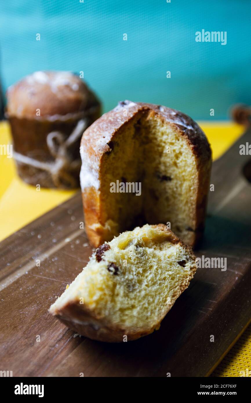 Panettone cake hi-res stock photography and images - Alamy