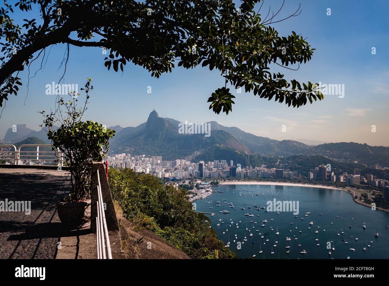 Spectacular views of a beach in Rio de Janeiro Stock Photo - Alamy