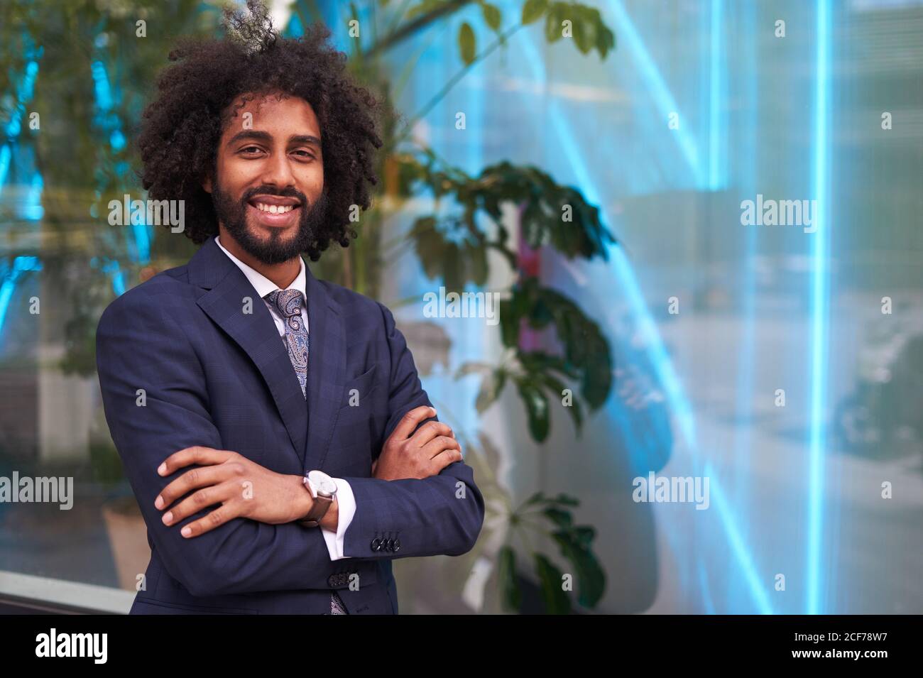 Successful black businessman in hi-res stock photography and images - Alamy