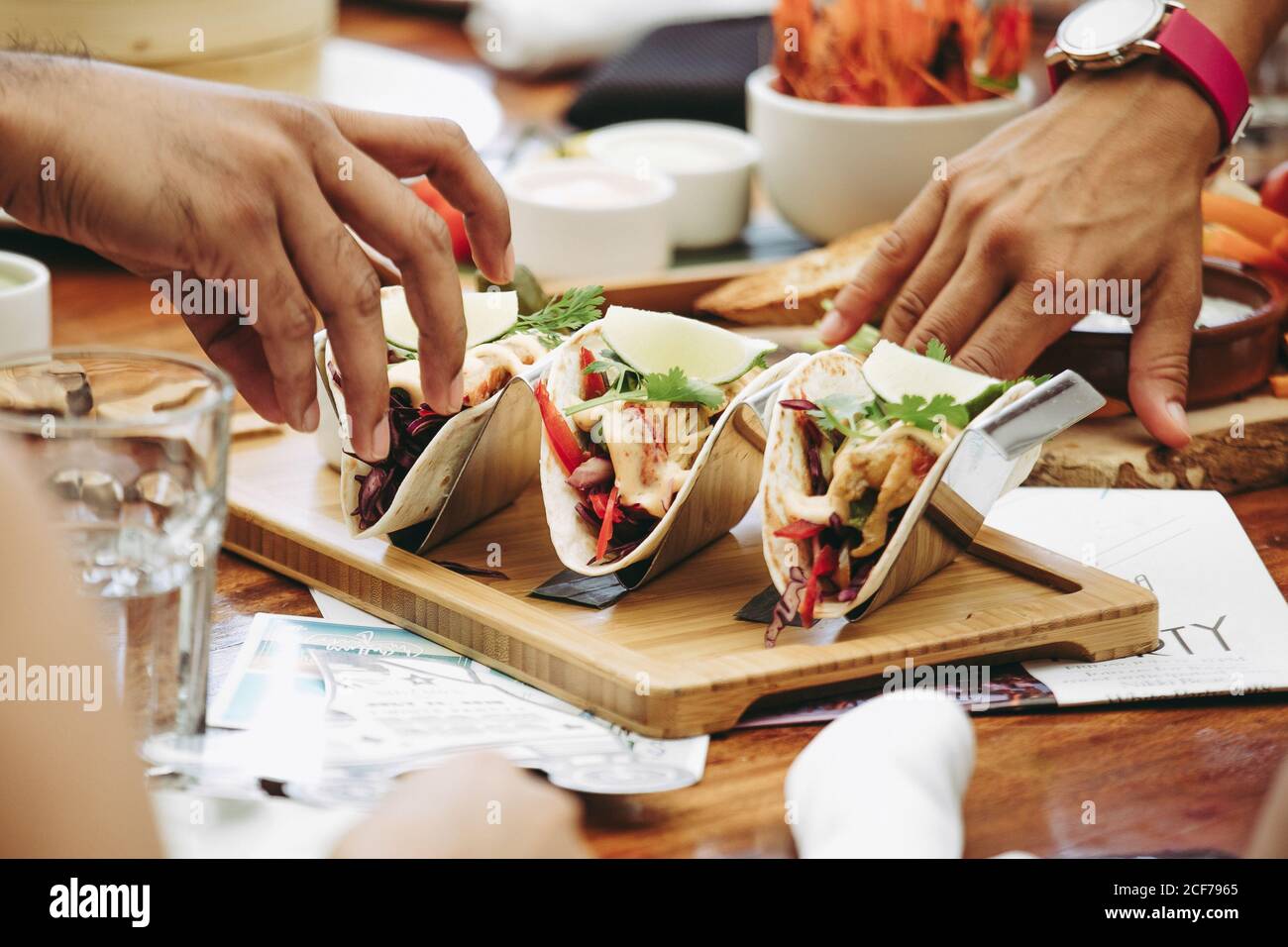 Mexican people eating food hi-res stock photography and images - Alamy