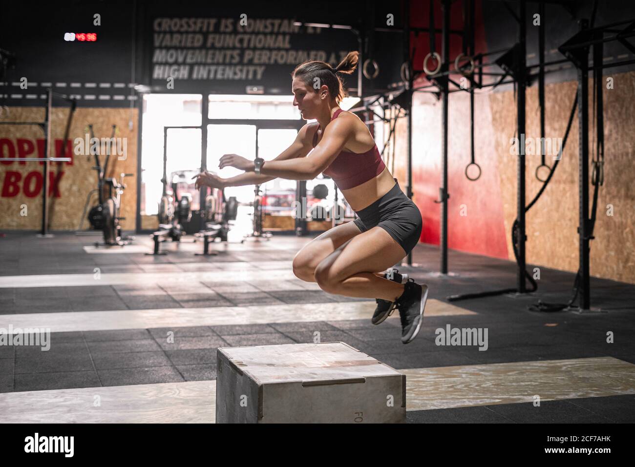 Gymnastics Box High Resolution Stock Photography and Images - Alamy
