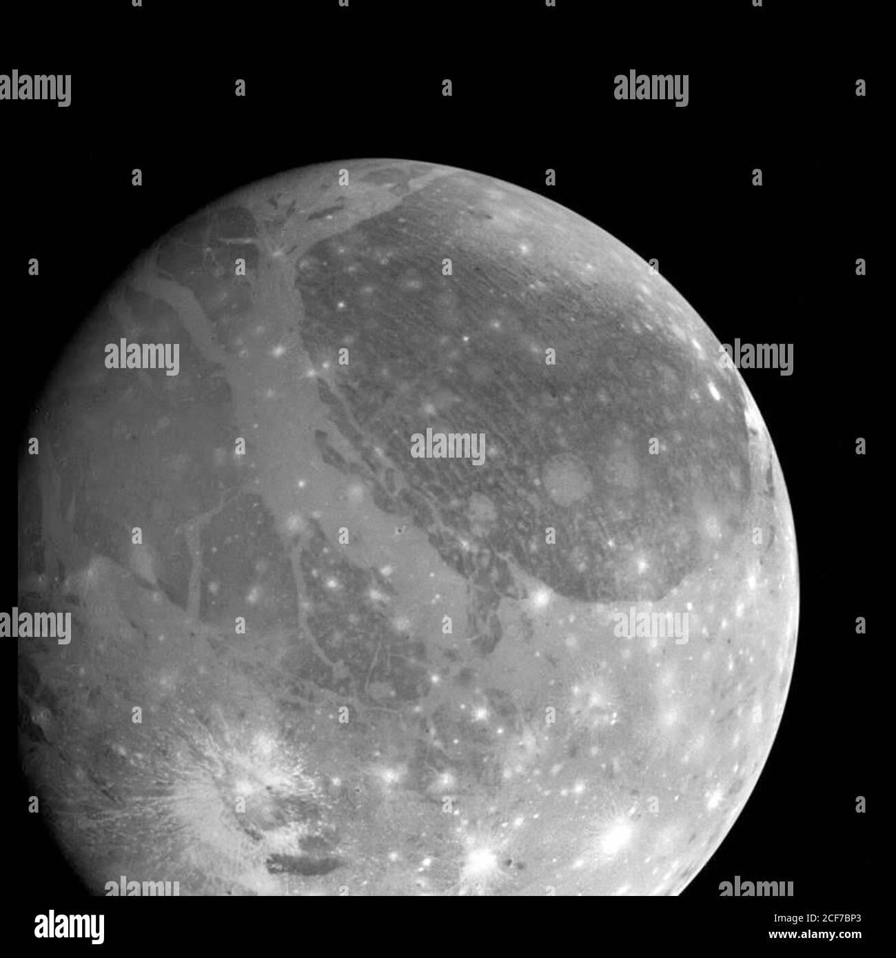 Planet Ganymede Black and White Stock Photos & Images - Alamy