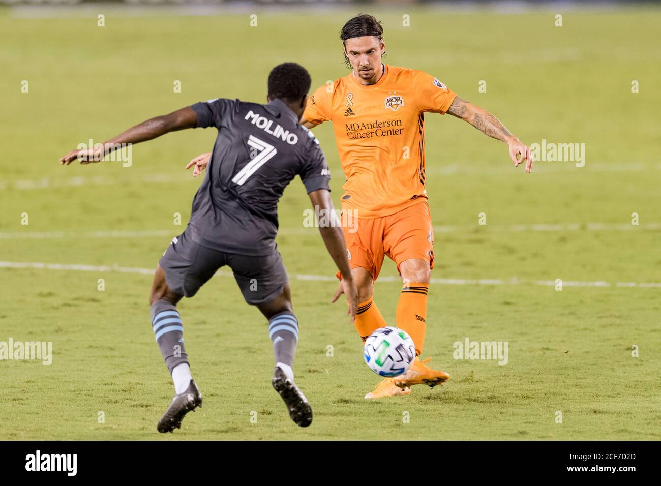 Houston, Texas, USA. 02nd Sep, 2020. Houston Dynamo defender Zarek ...