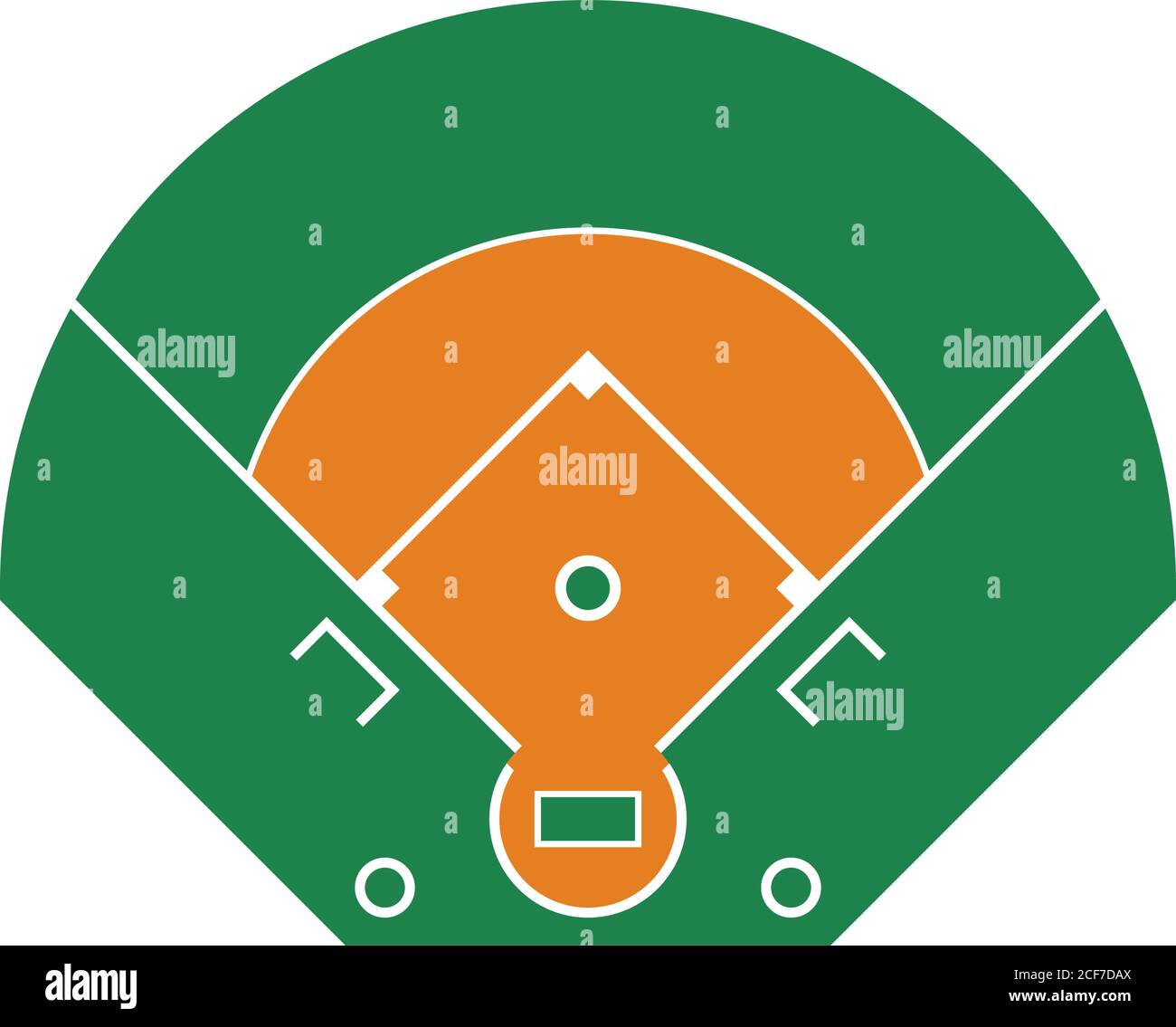 Simple Baseball Diamond Diagram