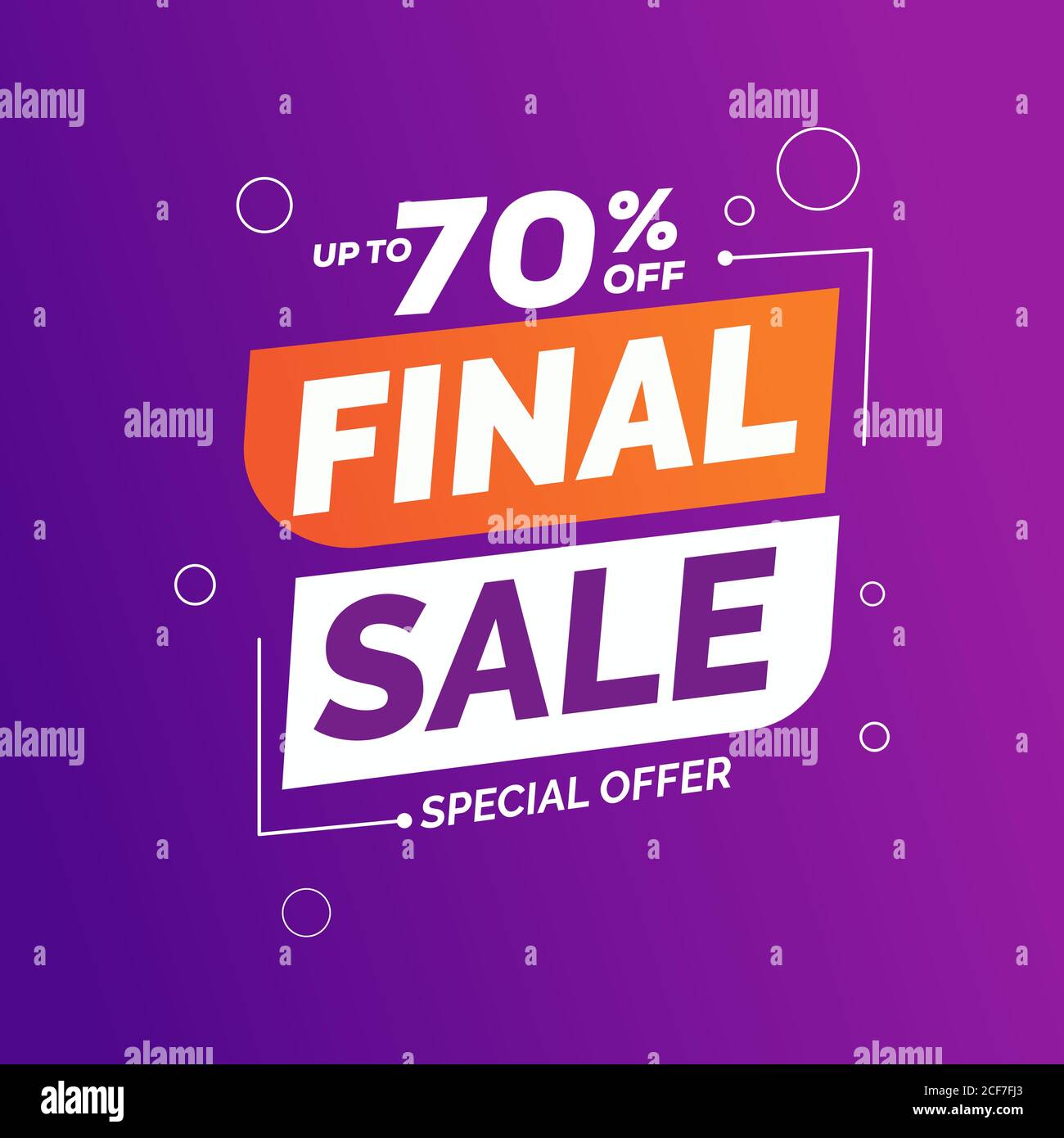 Special offer final sale banner, Limited offer Vector illustration ...