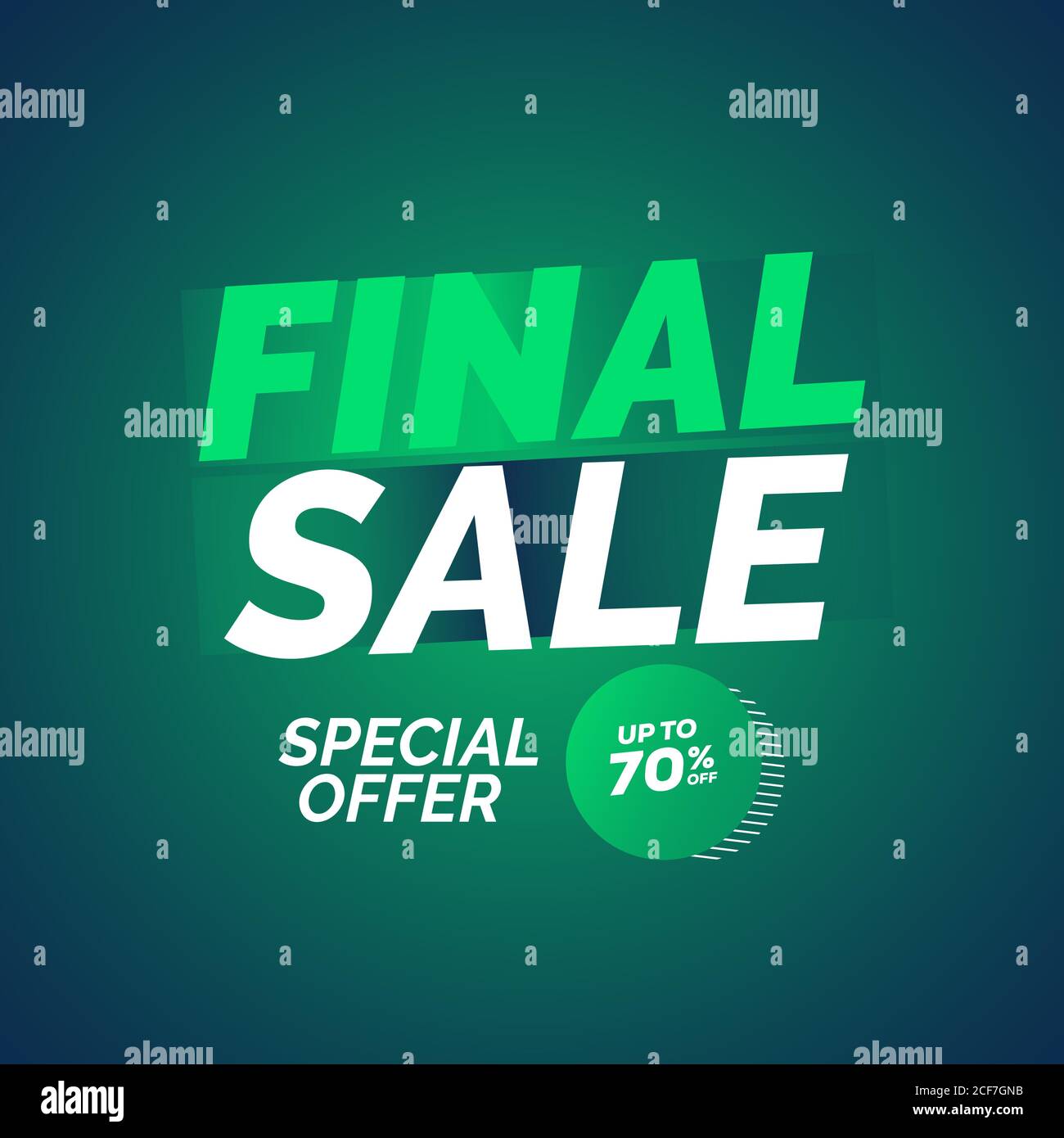 Special offer final sale banner, Limited offer Vector illustration ...