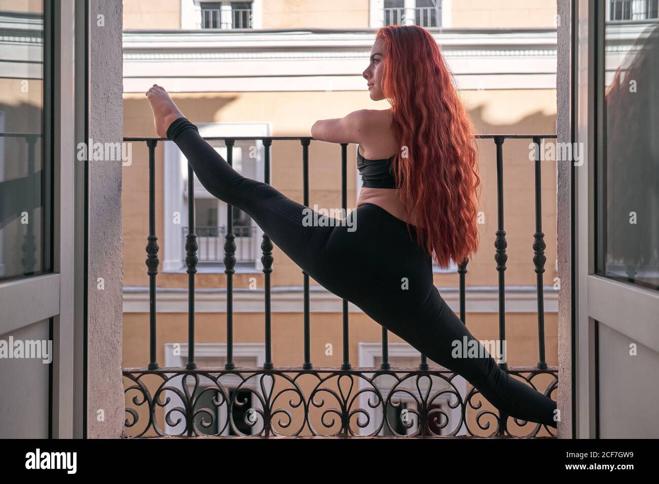 Leaning Over Balcony High Resolution Stock Photography and Images - Alamy