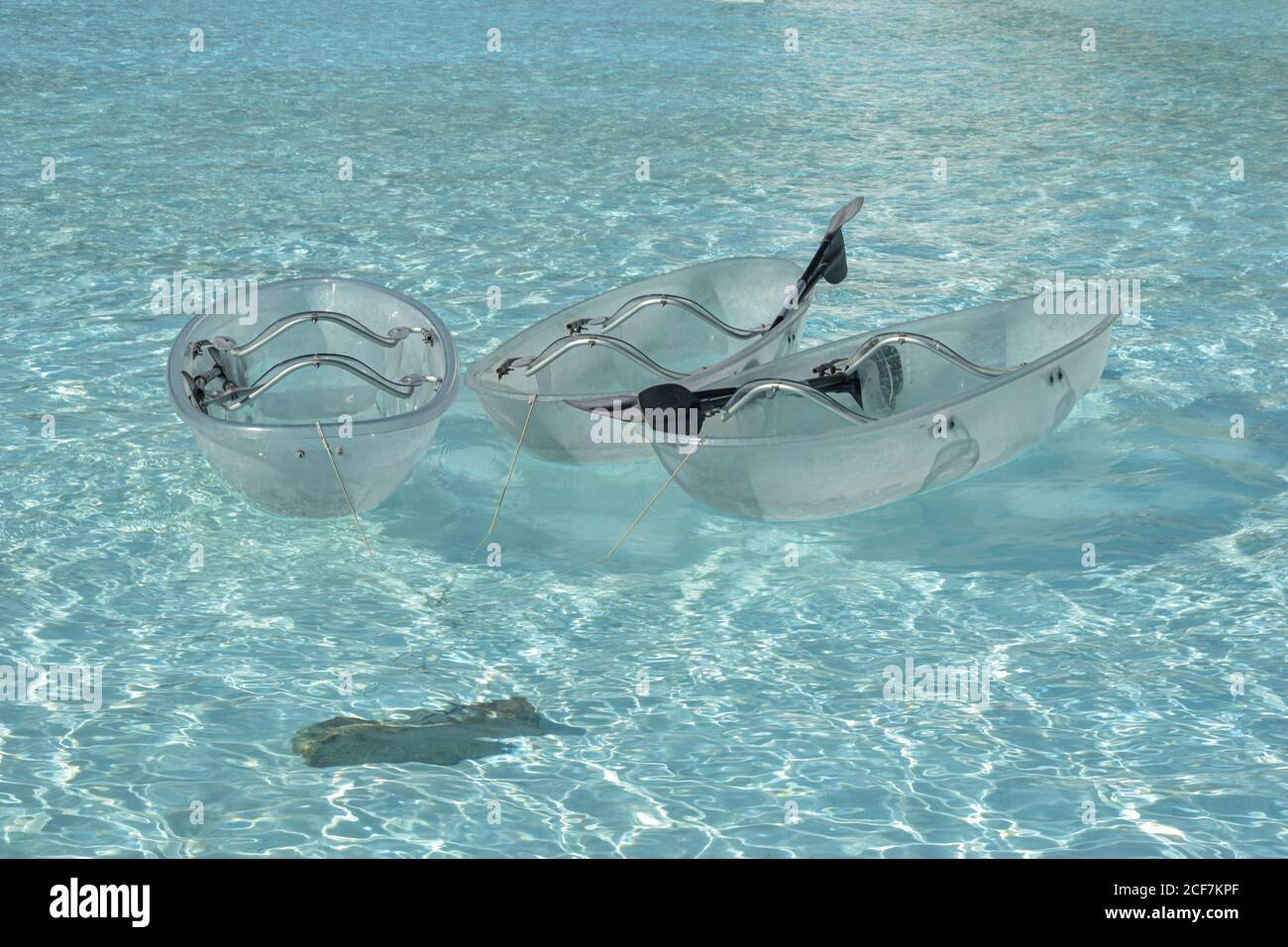 Boat in transparent water hi-res stock photography and images - Alamy