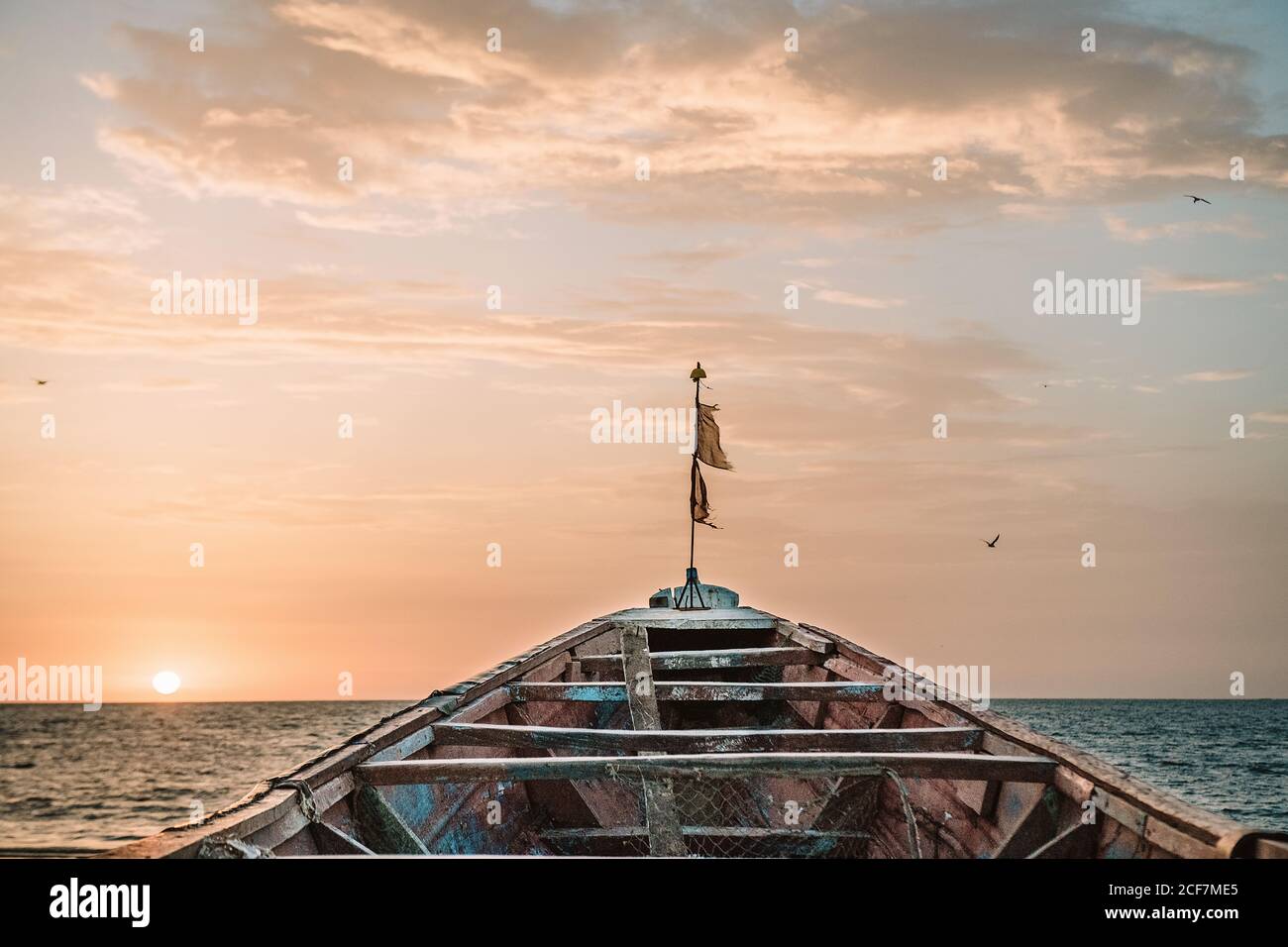 Boat floating in sea hi-res stock photography and images - Alamy