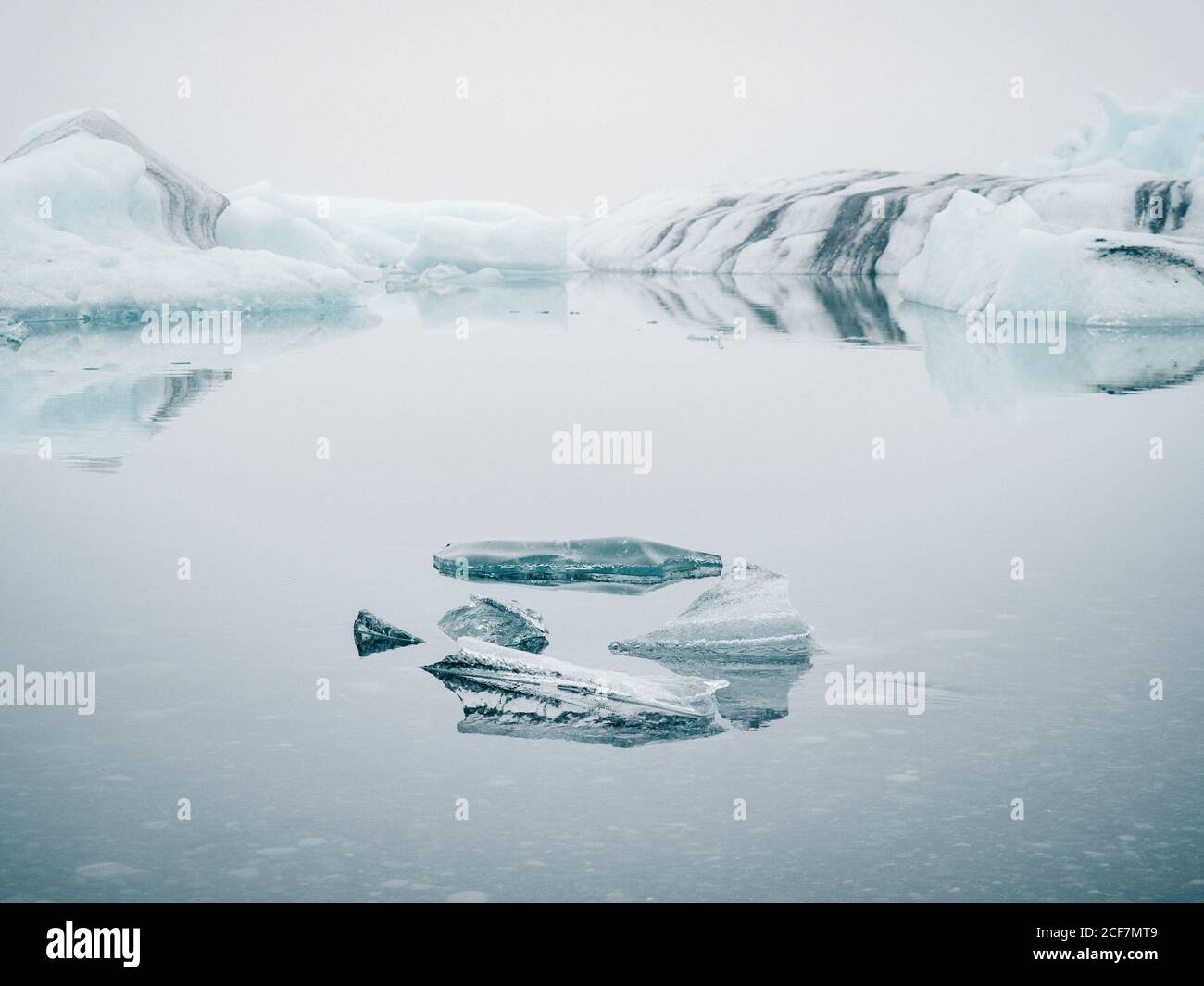 Clear water between snow ice hi-res stock photography and images - Alamy
